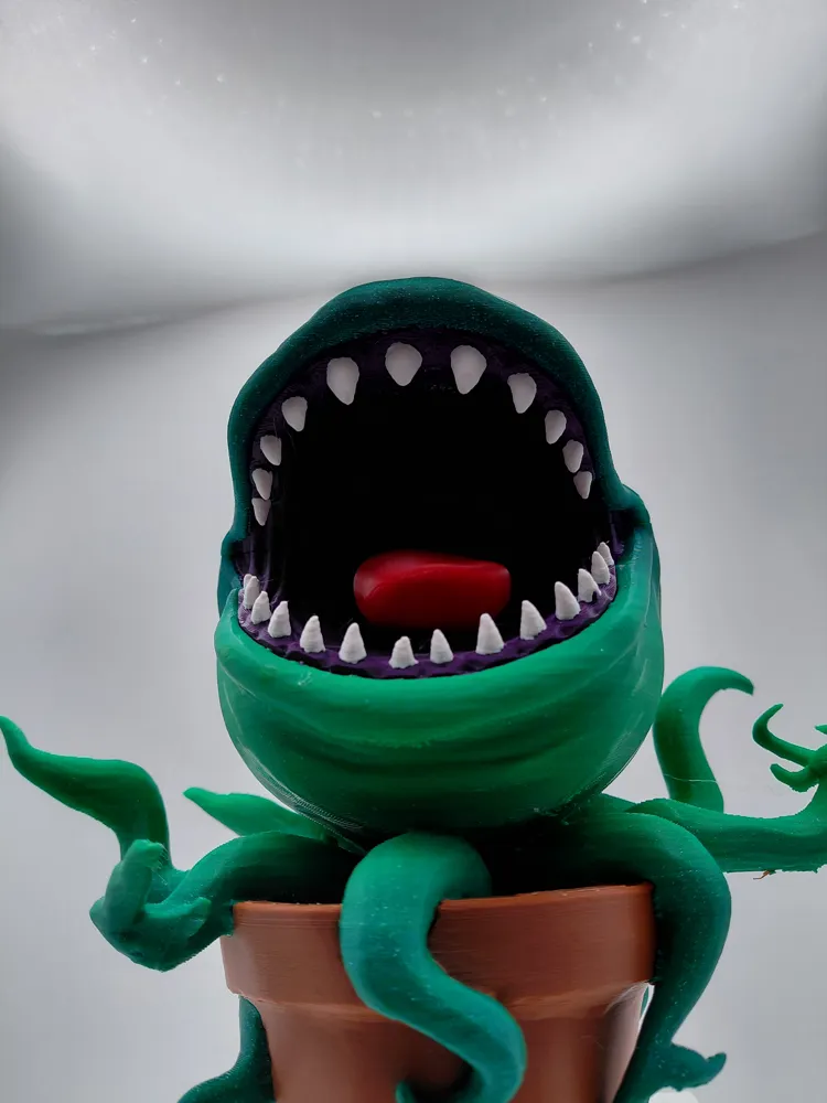 Little Shop of Horrors Audrey II, Seymour, Audrey - Free 3D Print Model ...