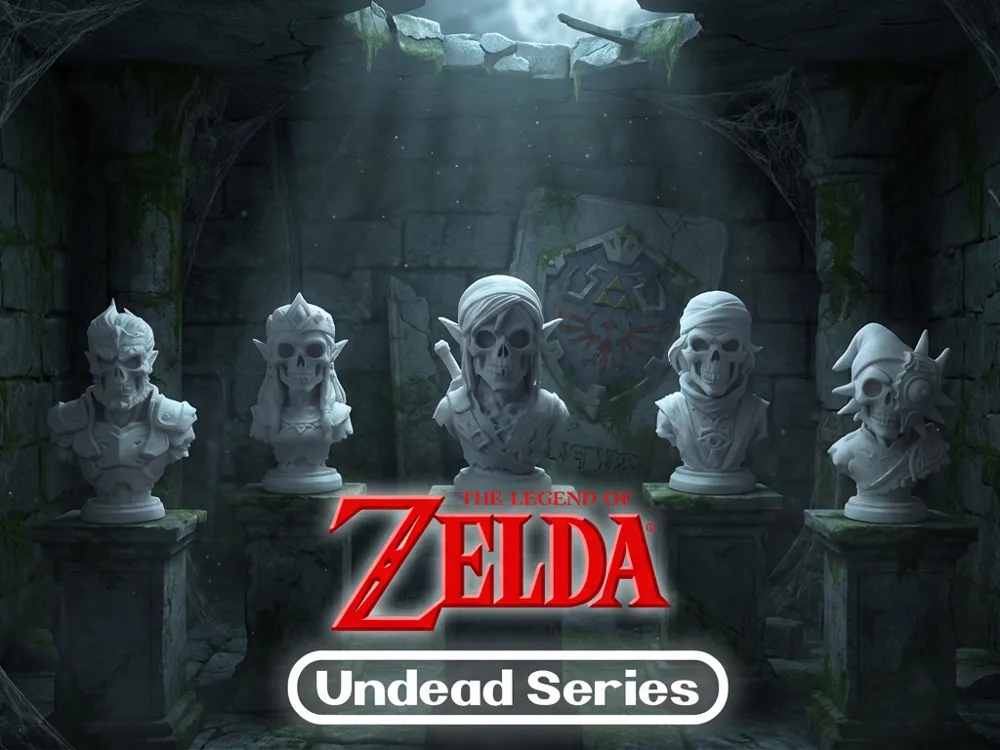 The Legend Of Zelda- Undead Series - Free 3D Print Model - MakerWorld
