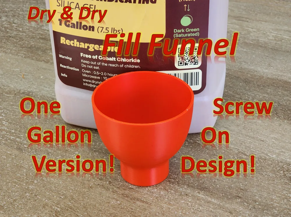 Dry & Dry 1 Gallon Fill Funnel by YelTrik Designs - Click FOLLOW ...