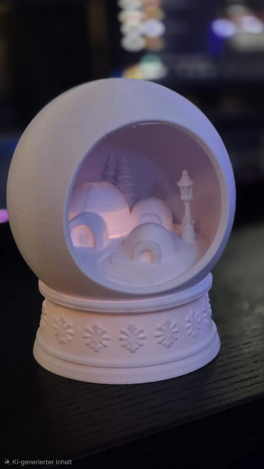Igloo Winter Village Snow Globe by DQM1N1K MakerWorld: Download Free 3D ...