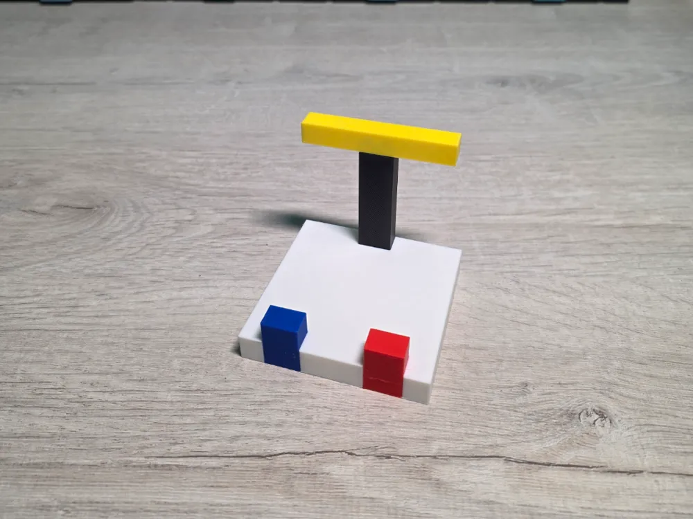 Minimalist mobile phone stand Bauhaus Style - Free 3D Print Model ...