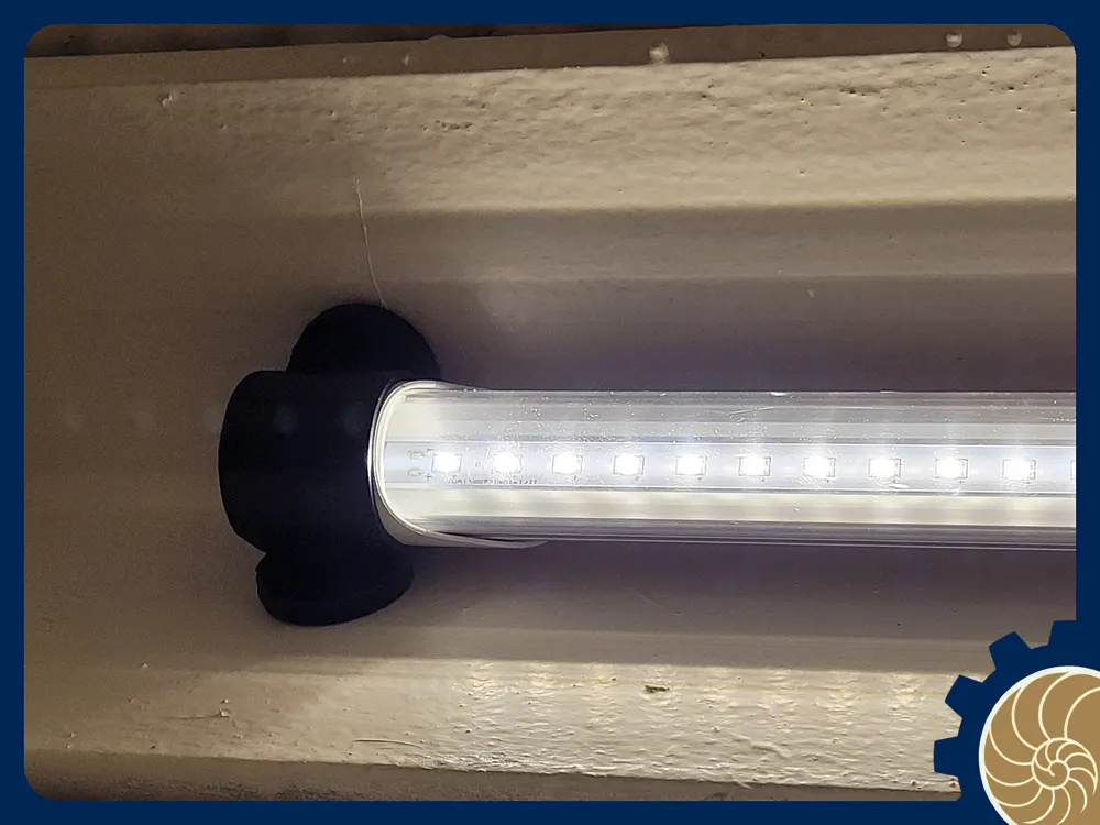 AC Neon LED Tube Holder - Screw & Magnet Mounts - Free 3D Print Model ...