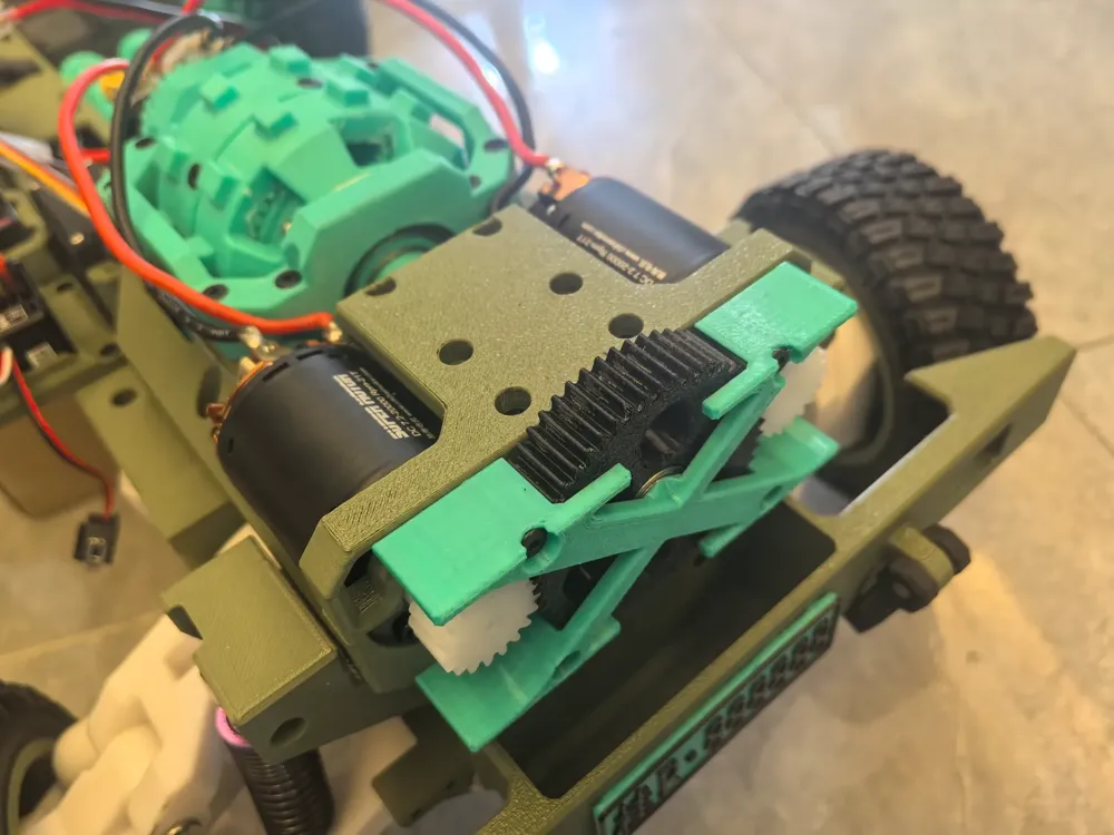 1/6 Scale Remote Control Car - 540 Motor Version Gearbox by 又乱花钱的XIE ...