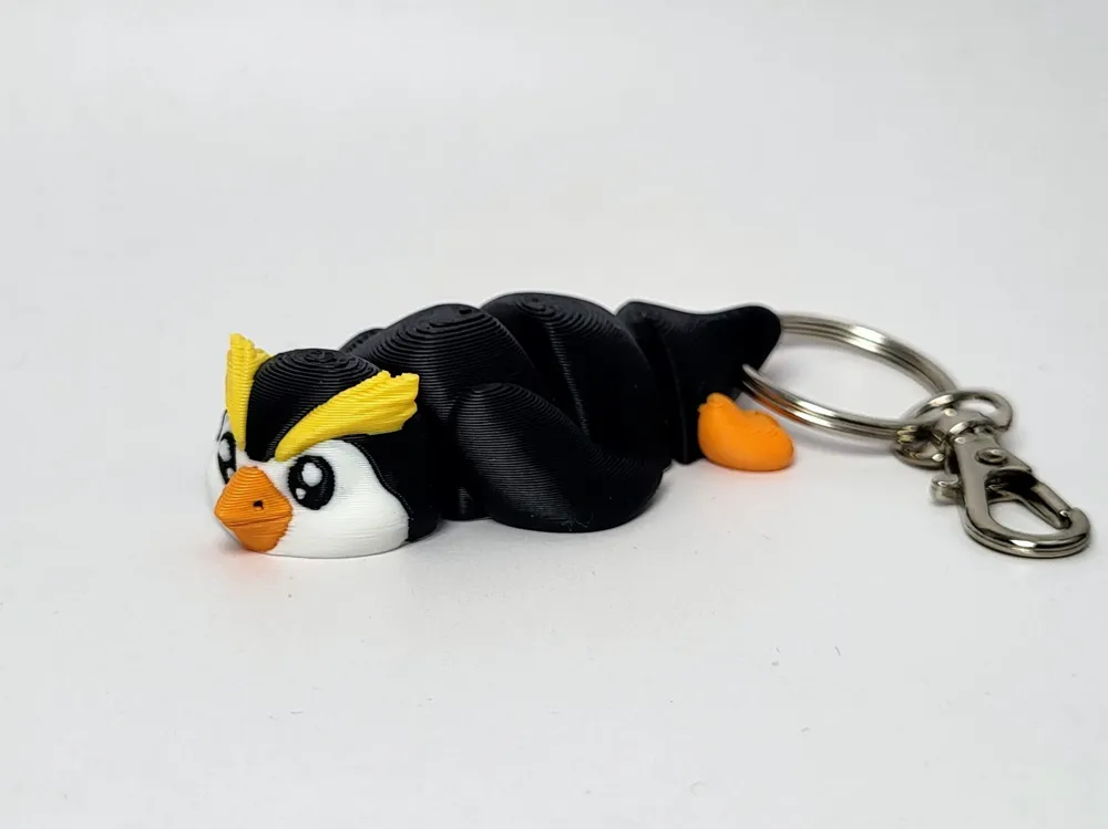 Articulated Crested Penguin - Strong Joints - Free 3D Print Model ...