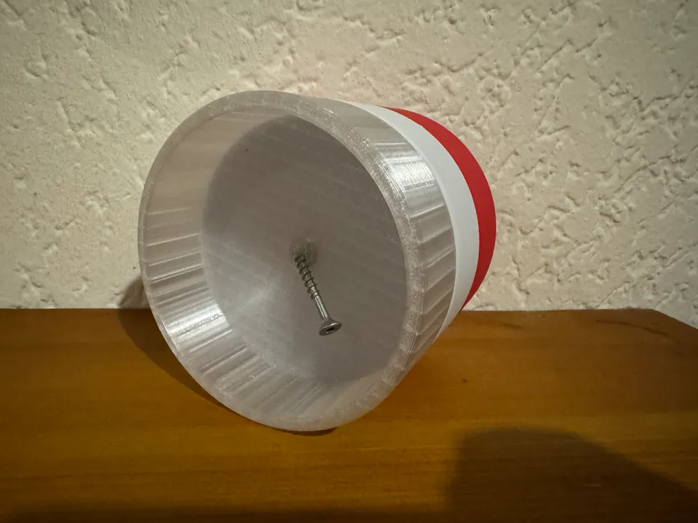 Screw container 10 cm pluggable with magnet. by Maker67 - MakerWorld