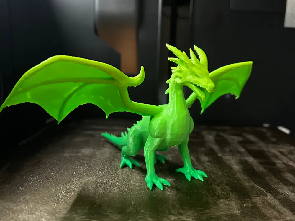 Winged Dragon by Renegade 3D MakerWorld: Download Free 3D Models