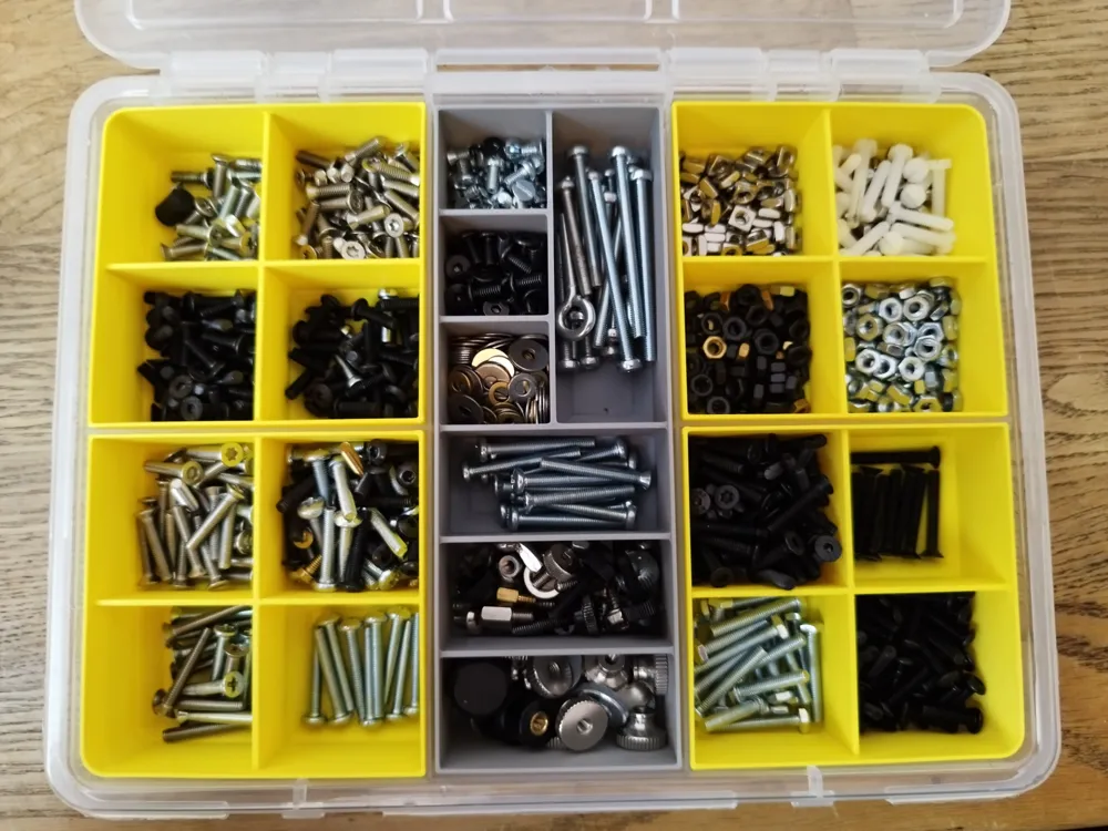 Werckmann / ACTION Organizer Box Inlays by LucMeister - MakerWorld