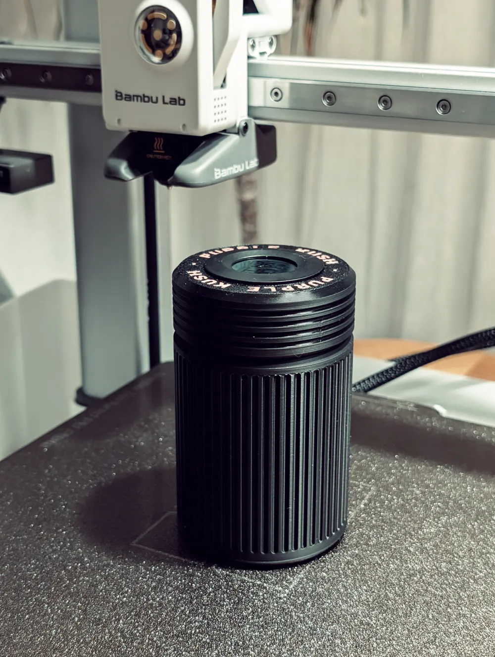 Cannabis Bud Curing Jar with Hygrometer - Free 3D Print Model - MakerWorld