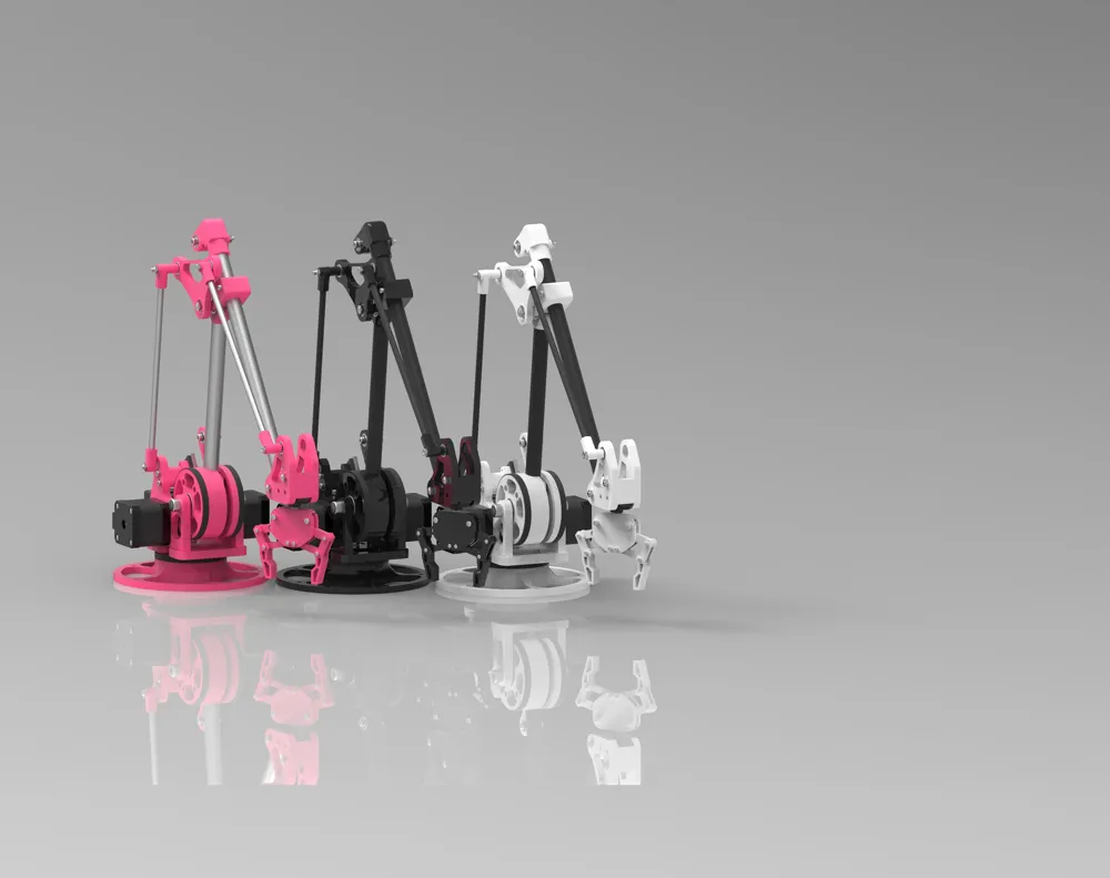 mossbot R3 开源桌面三轴机械臂（更新中，未完结） 二次创作 - 来自 mossbot MakerWorld：免费下载 3D 模型