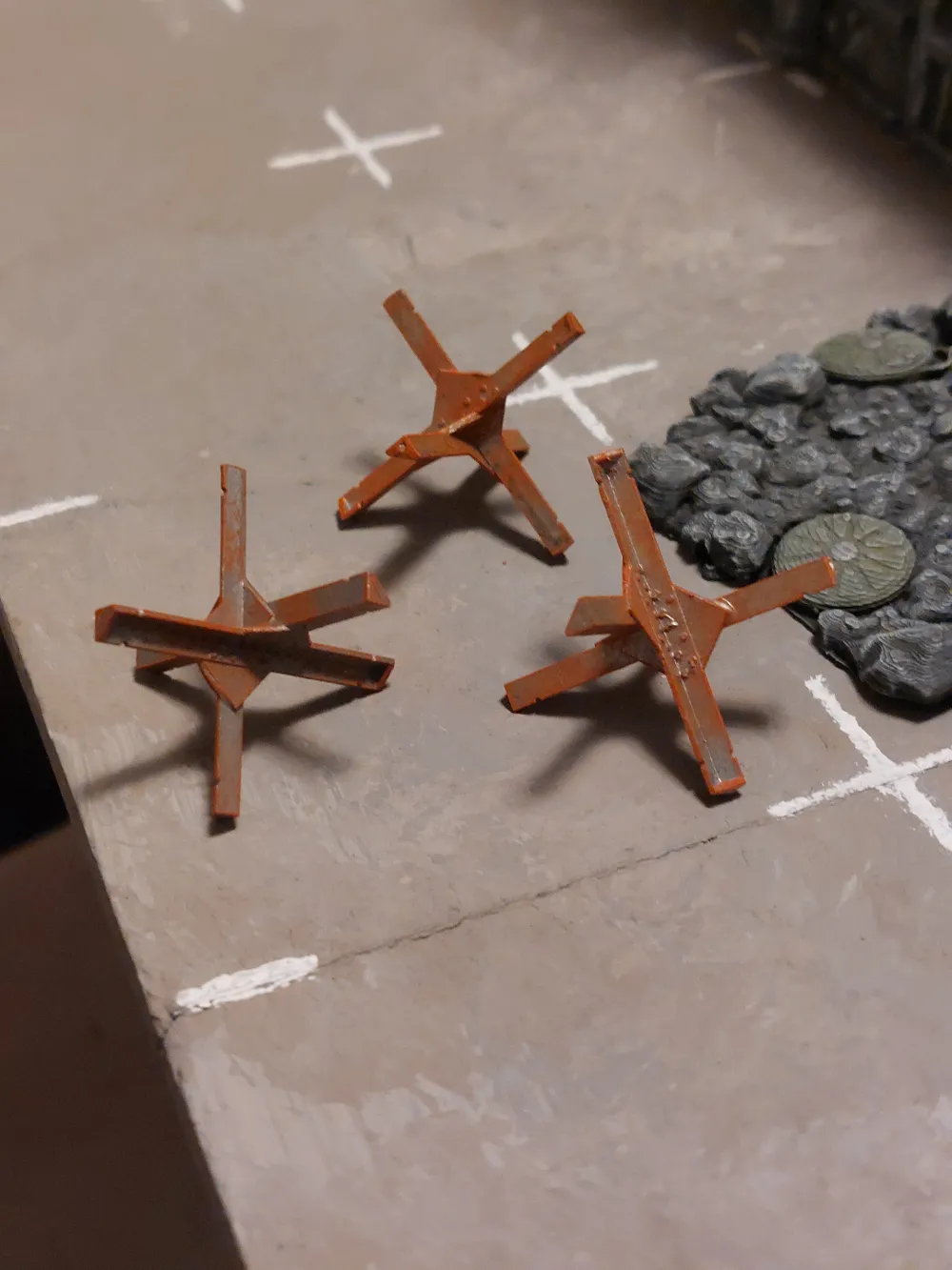 Tank Traps by Udo's 3D World - MakerWorld