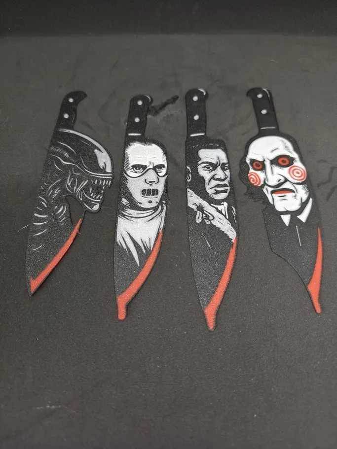 Horror Knife Set - Free 3D Print Model - MakerWorld