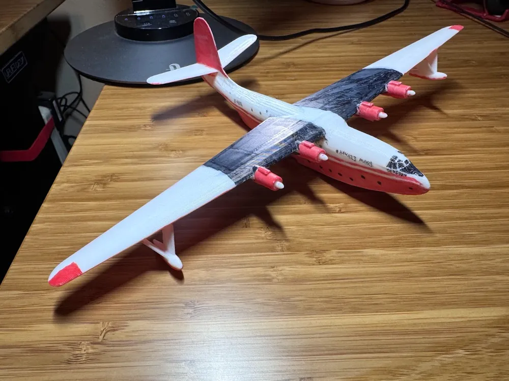 Martin JRM Mars Water Bomber 1:200 Remixed by Roentgen - MakerWorld