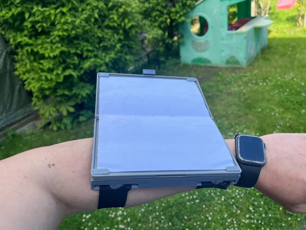 Document case with map on arm holder, tactical by Ainon3Dprint ...