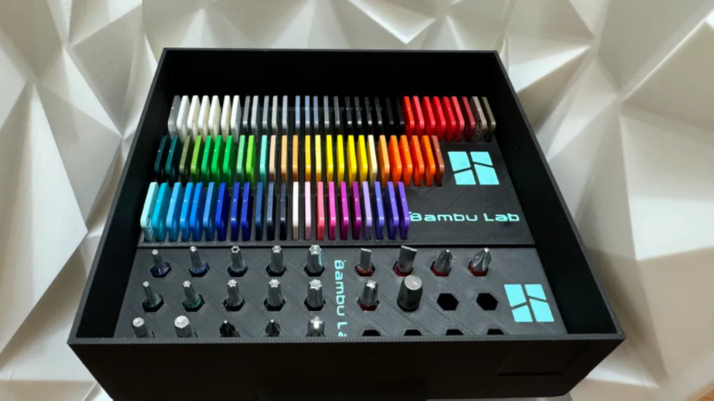 Drawer Inlay Filament Samples & screwdriver *CST* by Alessandro Licari ...