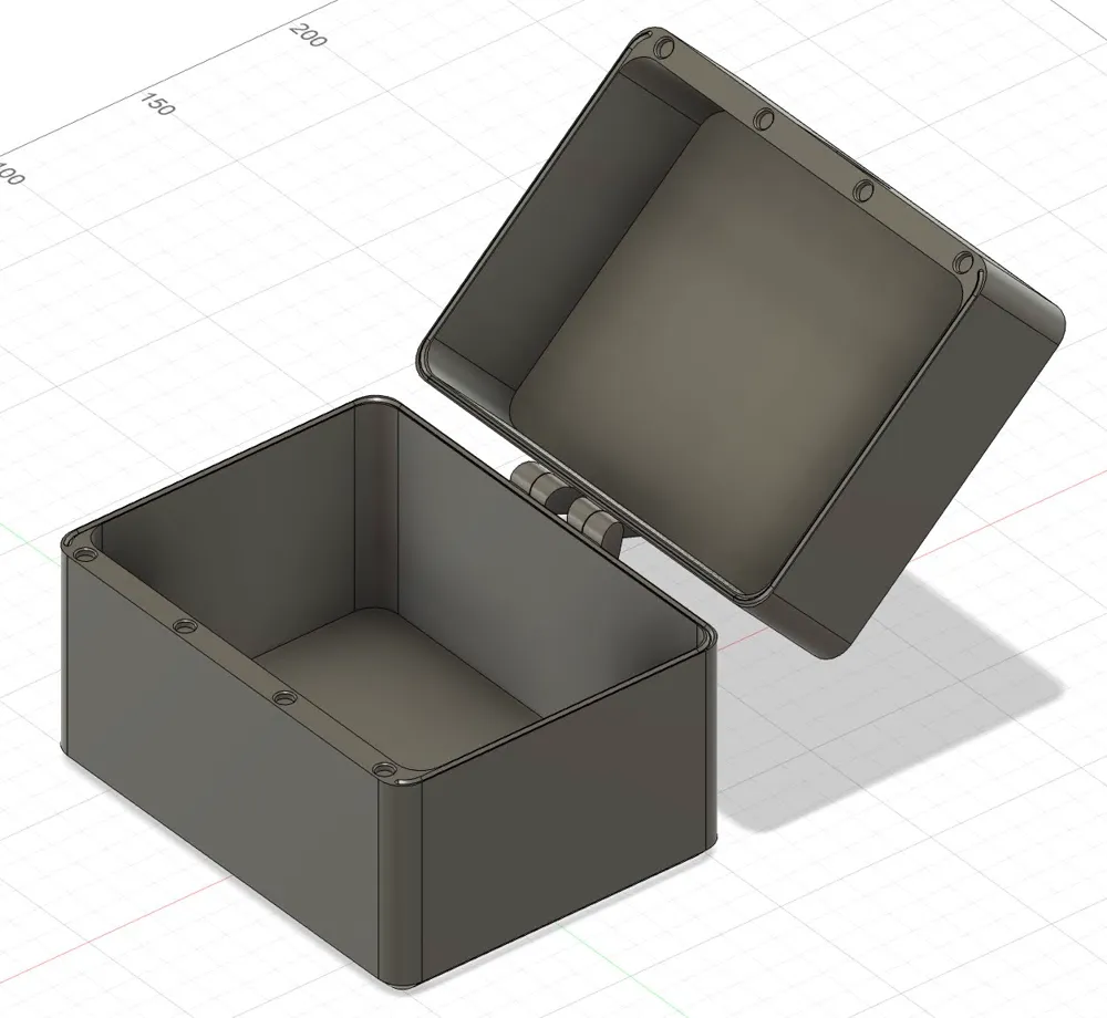 Magnetic Storage Box (Parametric) by RomeEight1 MakerWorld: Download ...