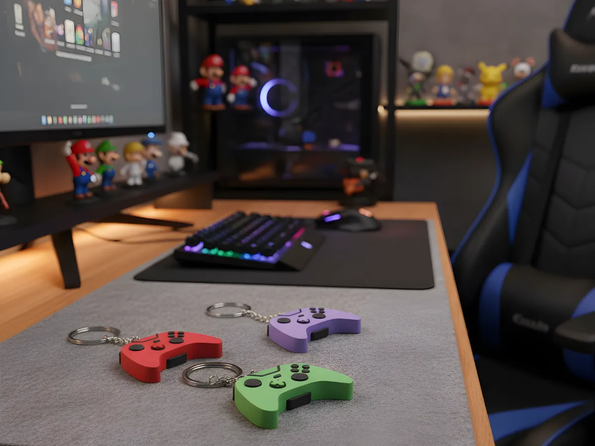 Xbox Controller KeyChain - Free 3D Print Model - MakerWorld