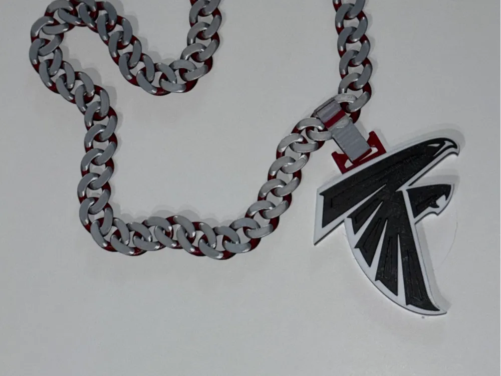 Atlanta Falcons Chain by WaldenWP MakerWorld: Download Free 3D Models