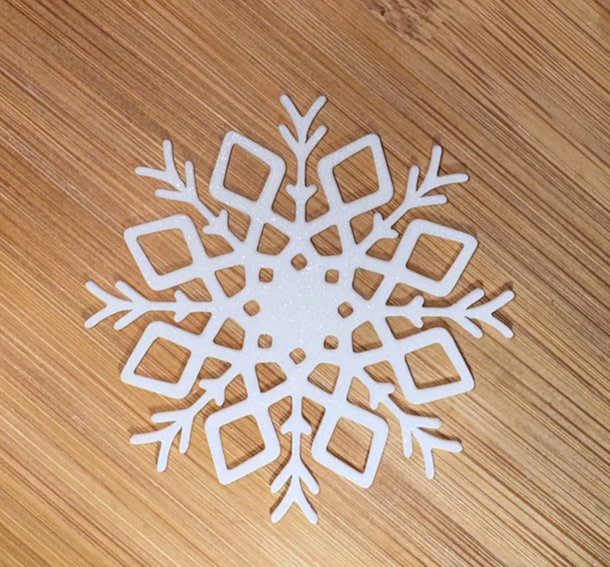 Snowflakes Christmas Decoration - Free 3D Print Model - MakerWorld