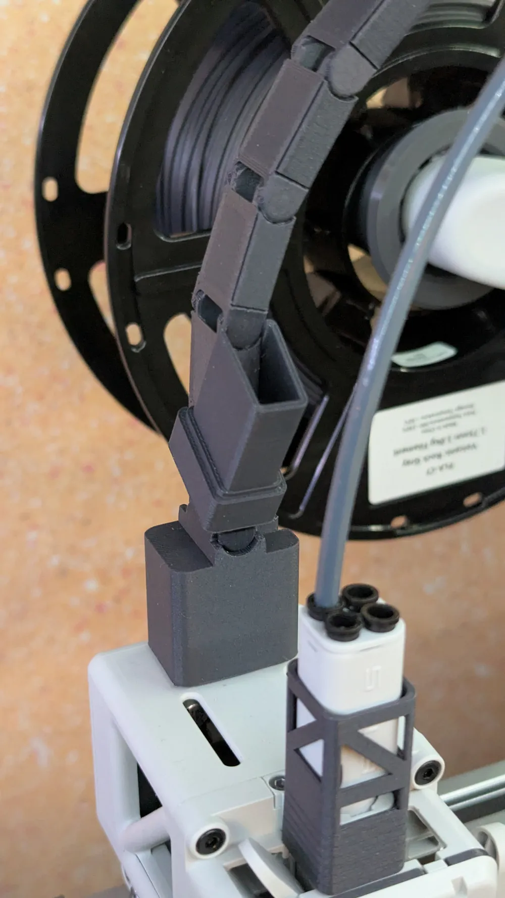 Mod for A1 mini X-axis print head drag chain by N* [Norkius] MakerWorld: Download Free 3D Models