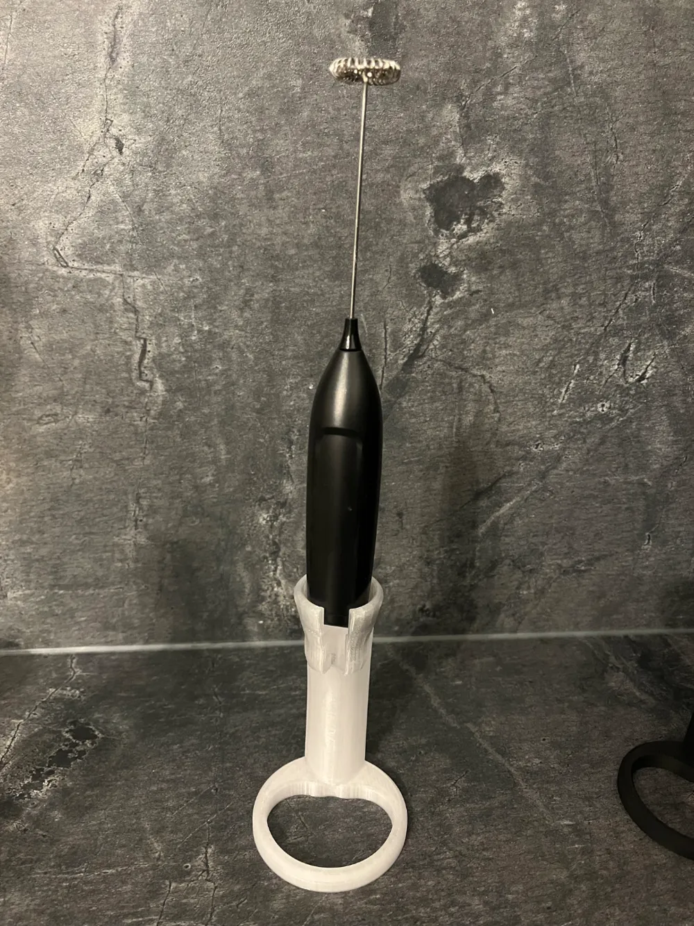 Milk Frother Holder Coffee Accessory v2 by MailingRacing - MakerWorld