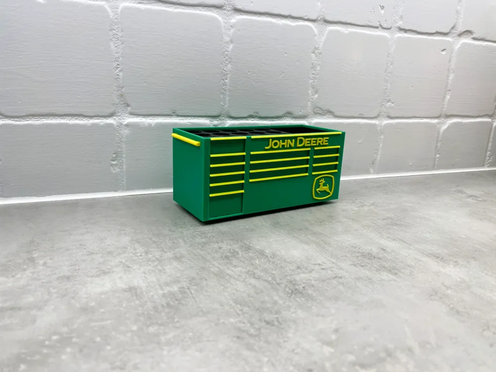 John Deere Tractor Desk Work Toolbox Pen Holder by Mrtk1970MakerWorld ...