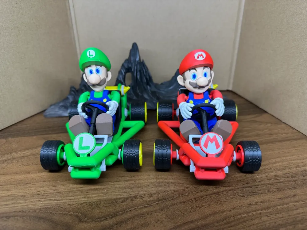 Mario Kart 8 Deluxe Kart Figure Compatible Version No AMS Required ...