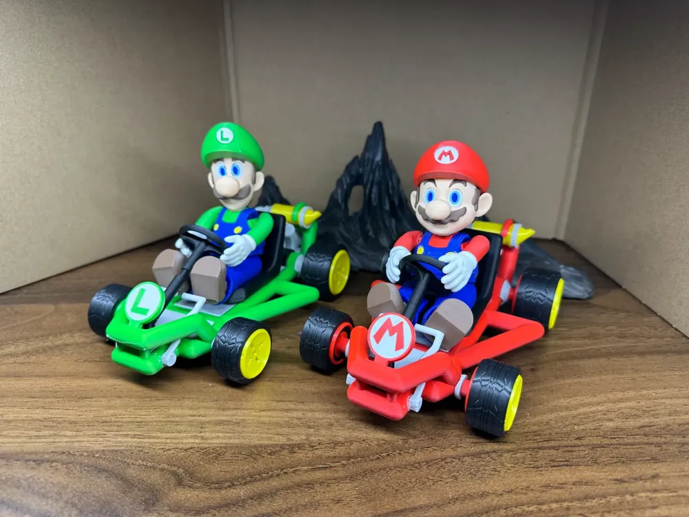 Mario Kart 8 Deluxe Kart Figure Compatible Version No AMS Required ...