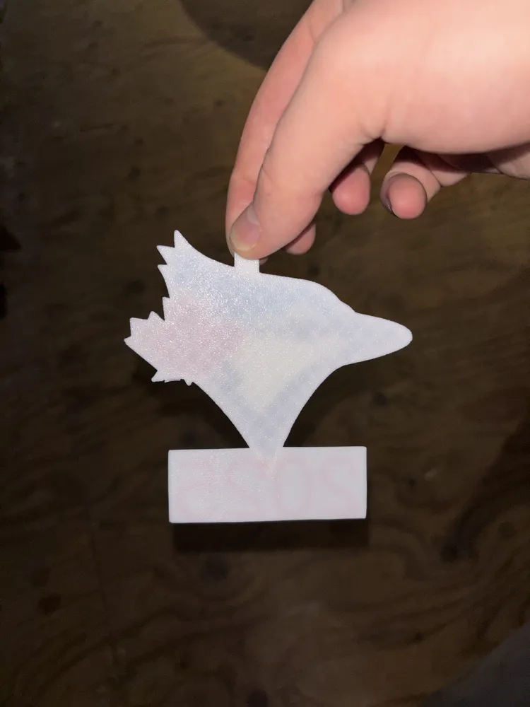 Toronto Blue Jays 2025 Ornament - Free 3D Print Model - MakerWorld
