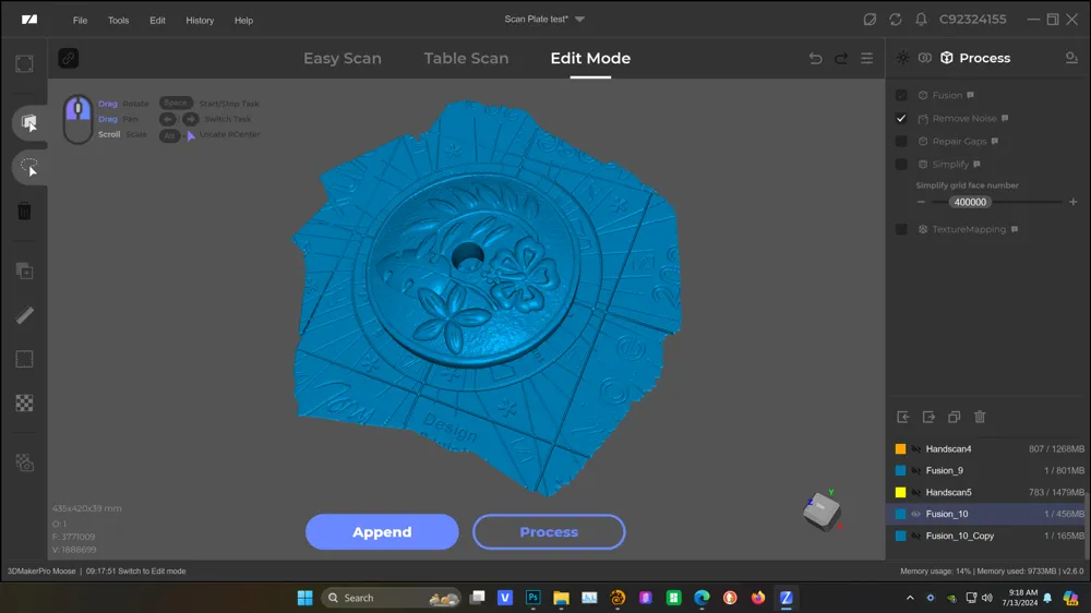 18" TN Fanboy Scanner Plate by tonebob - MakerWorld