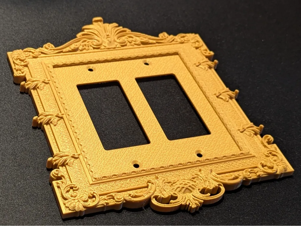 Framed Double Toggle (Decora) Cover Plate by Wile E. 3D MakerWorld ...