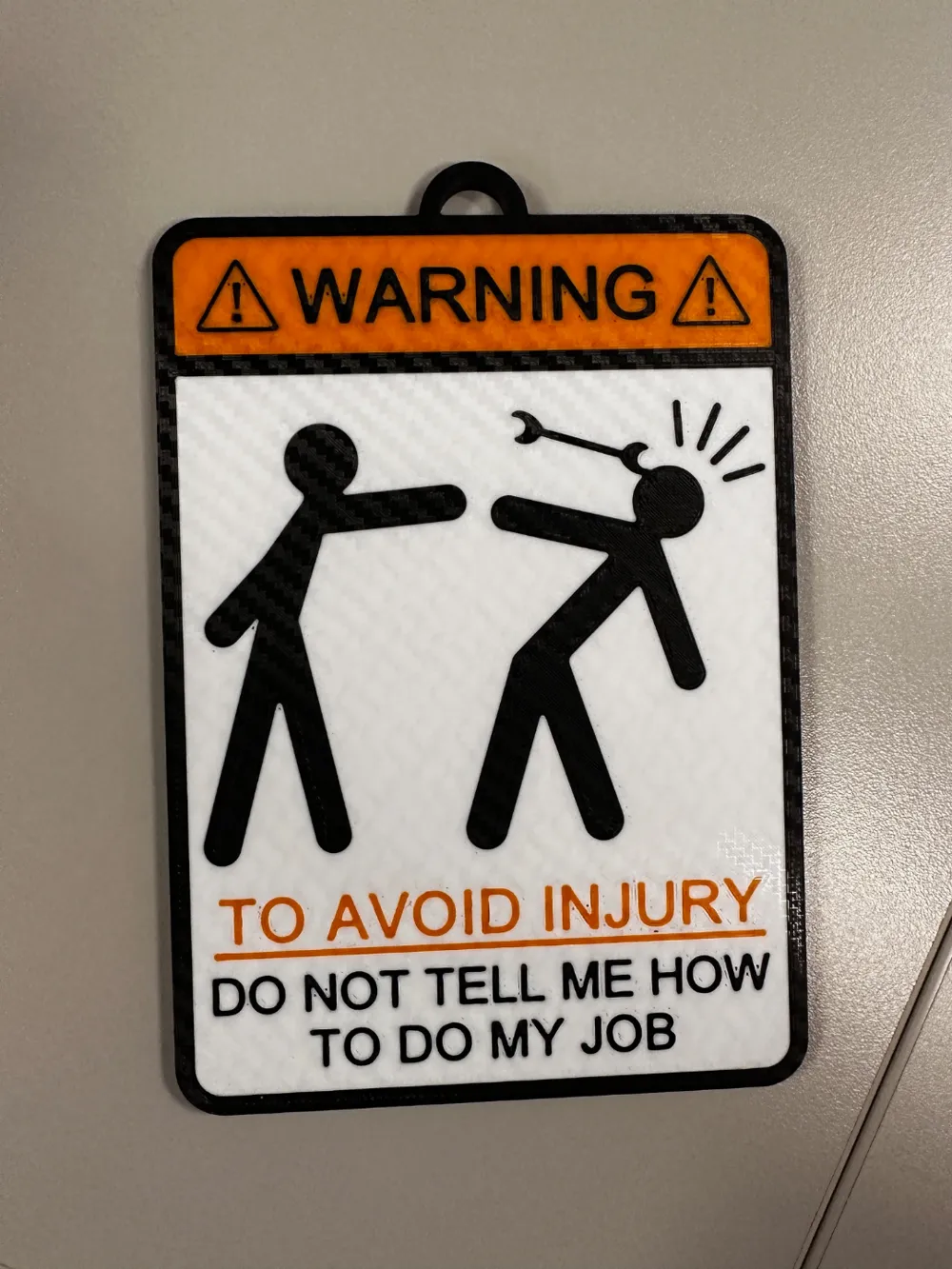 Warning Sign by Cjwelcome - MakerWorld