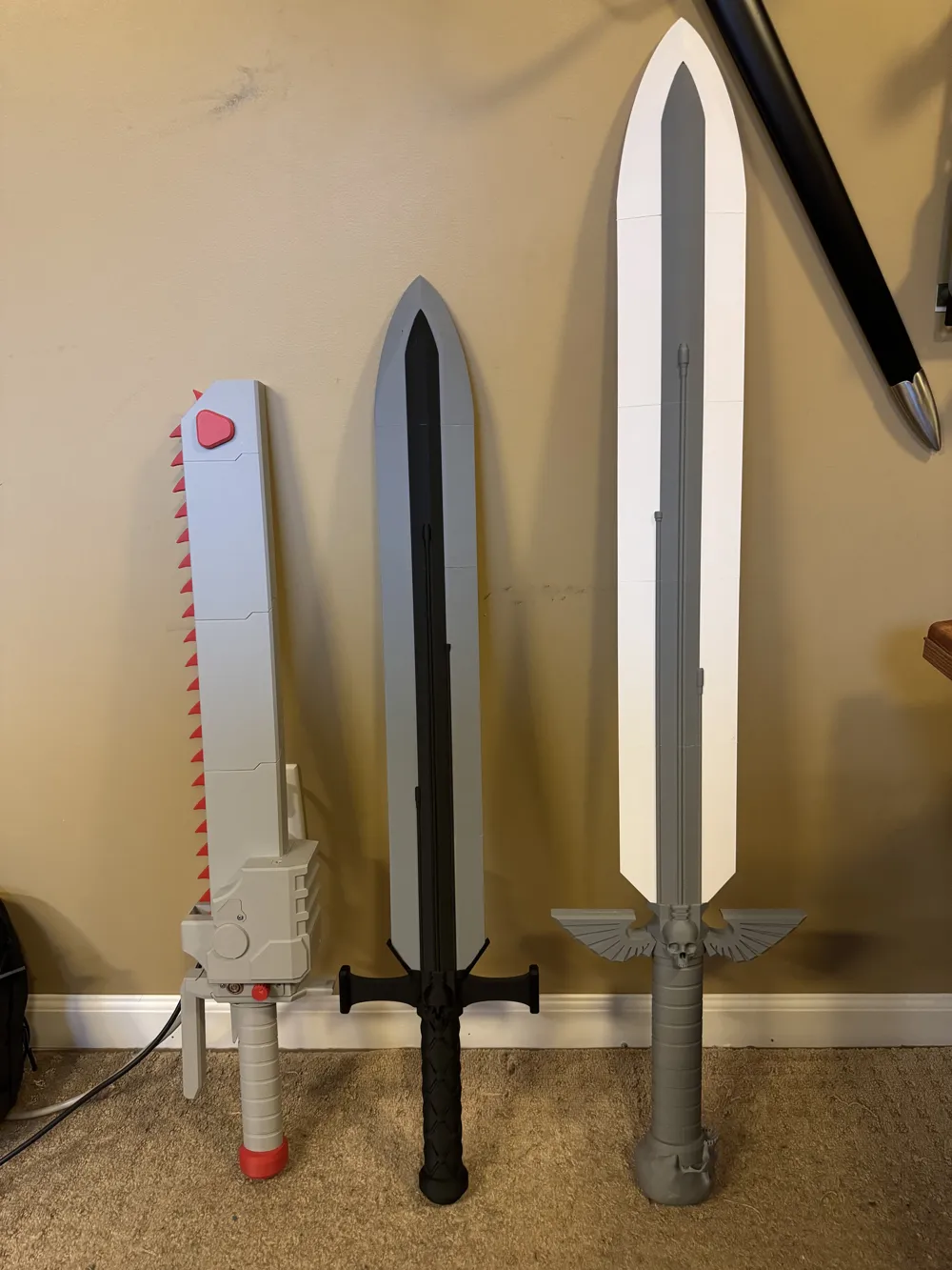 Grimdark Inspired Power Sword Mk.2: 1Meter Length - Free 3D Print Model ...