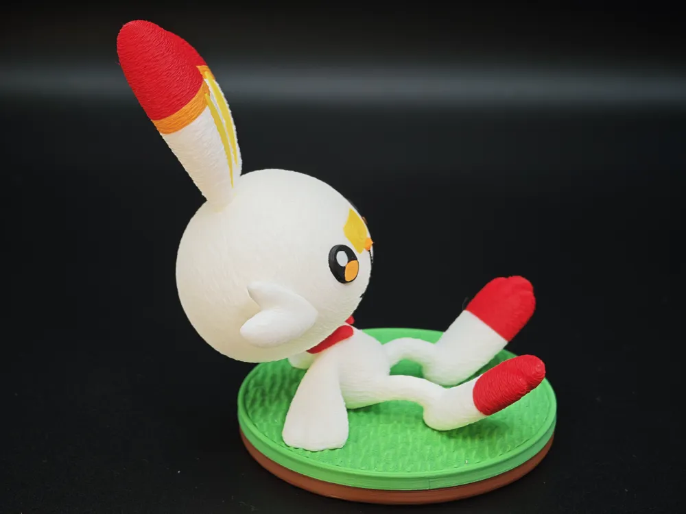 Scorbunny-phone stand by 箱庭猫猫 MakerWorld: Download Free 3D Models