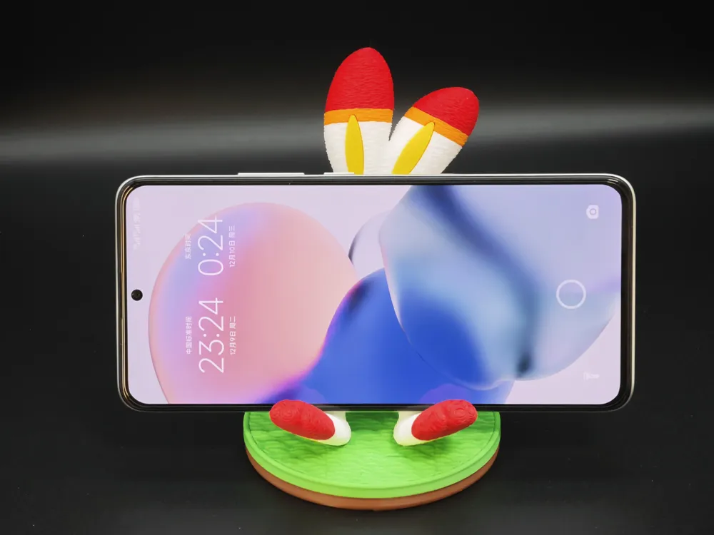 Scorbunny-phone stand - Free 3D Print Model - MakerWorld