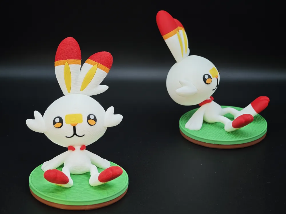 Scorbunny-phone stand by 箱庭猫猫 MakerWorld: Download Free 3D Models