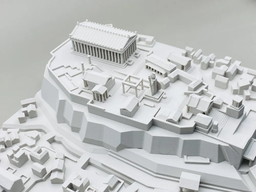 Ancient Greek city model of Athens by 3demp MakerWorld: Download Free ...