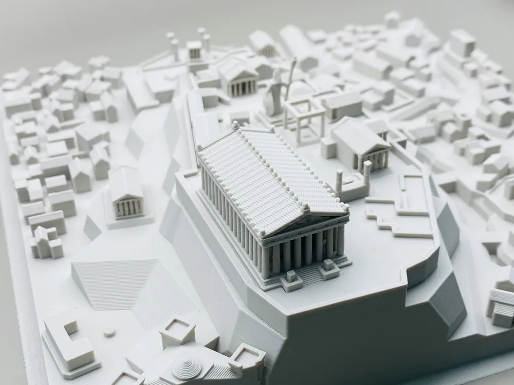 Ancient Greek city model of Athens by 3demp MakerWorld: Download Free ...