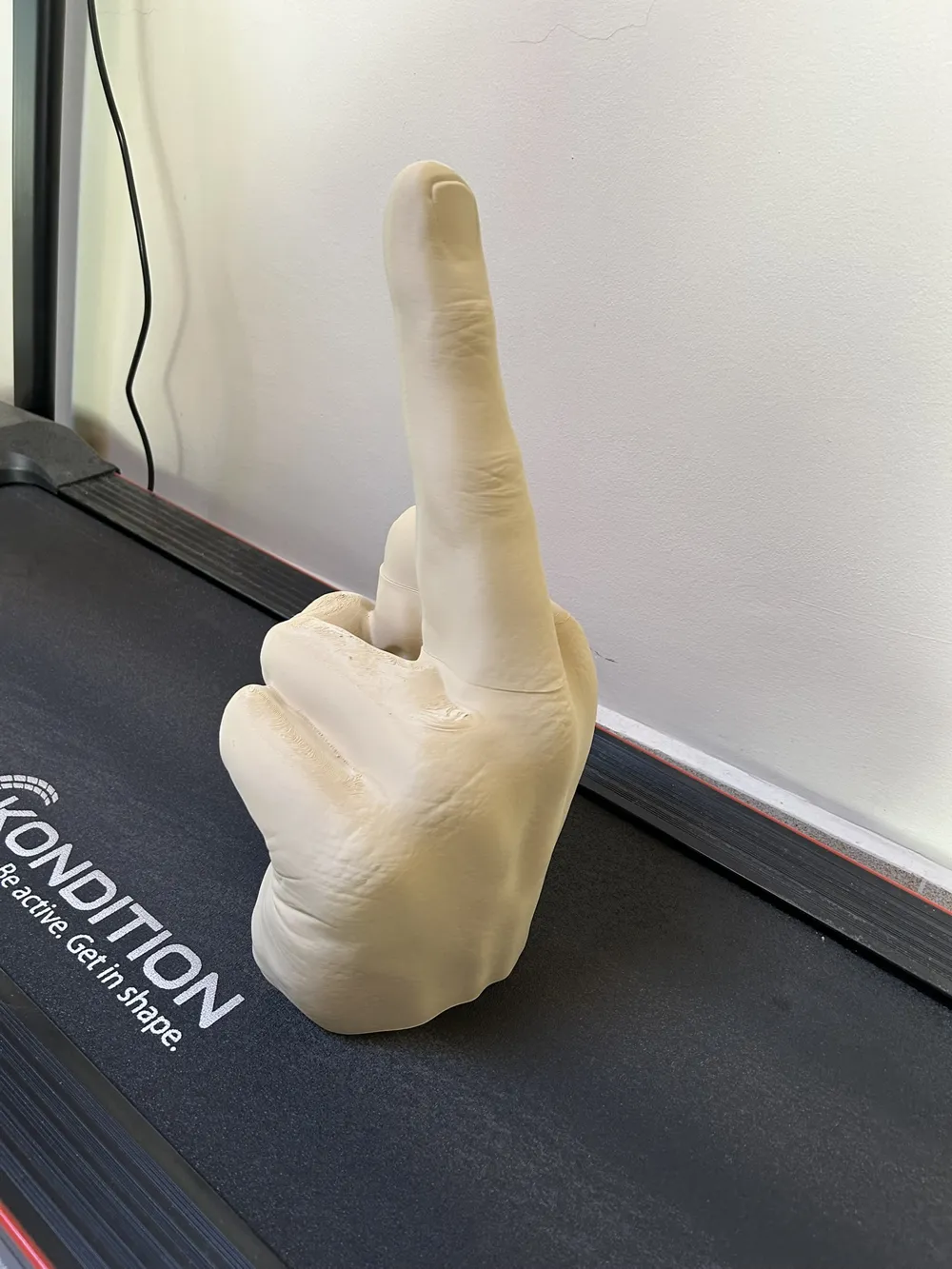 Big middle finger helmet prop - Free 3D Print Model - MakerWorld