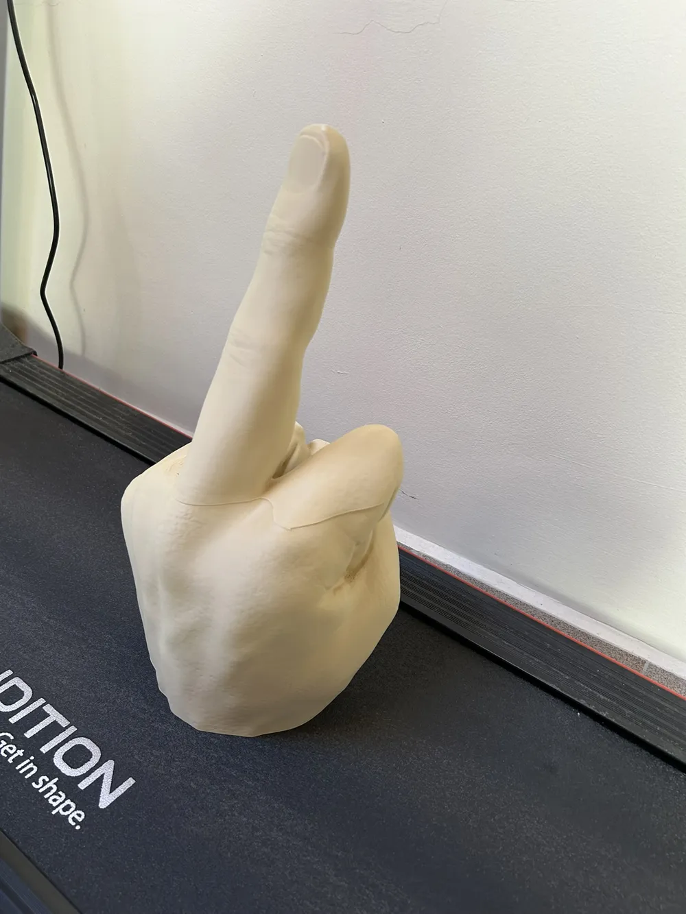 Big middle finger helmet prop - Free 3D Print Model - MakerWorld