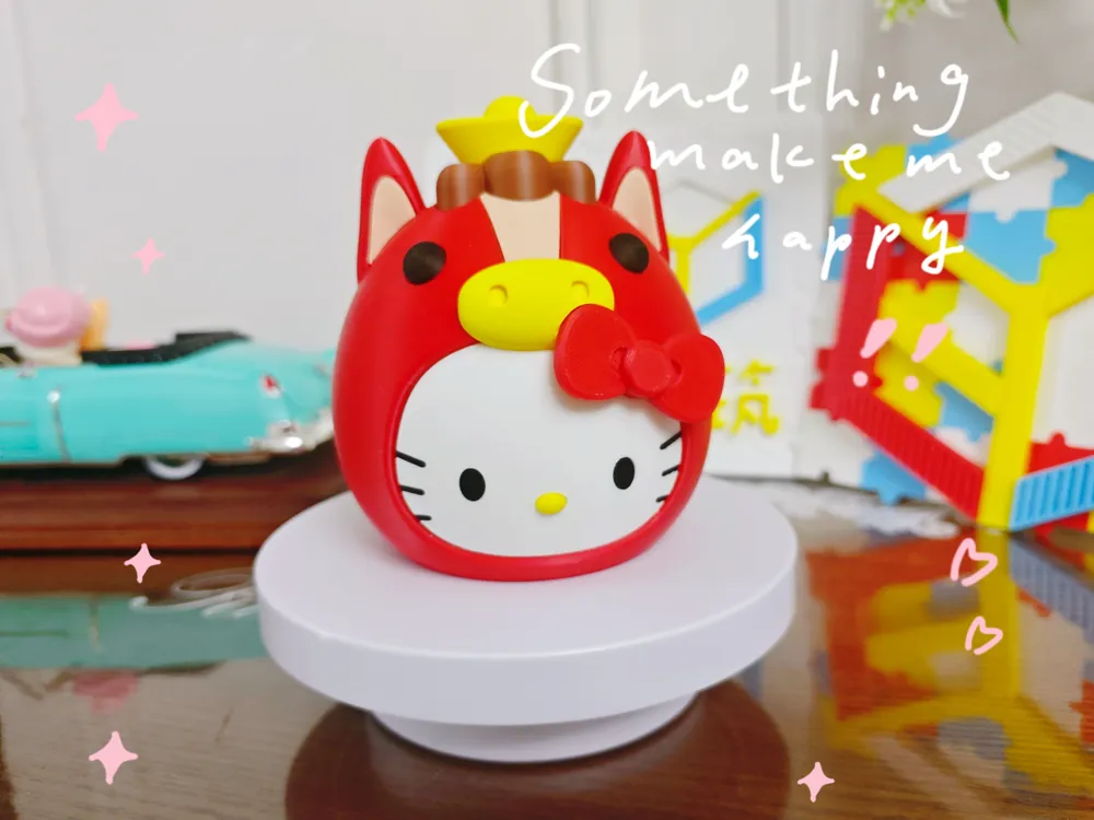 Instant Fortune Lucky Cat Hello Kitty Year of the Horse Cosplay KT Cat ...