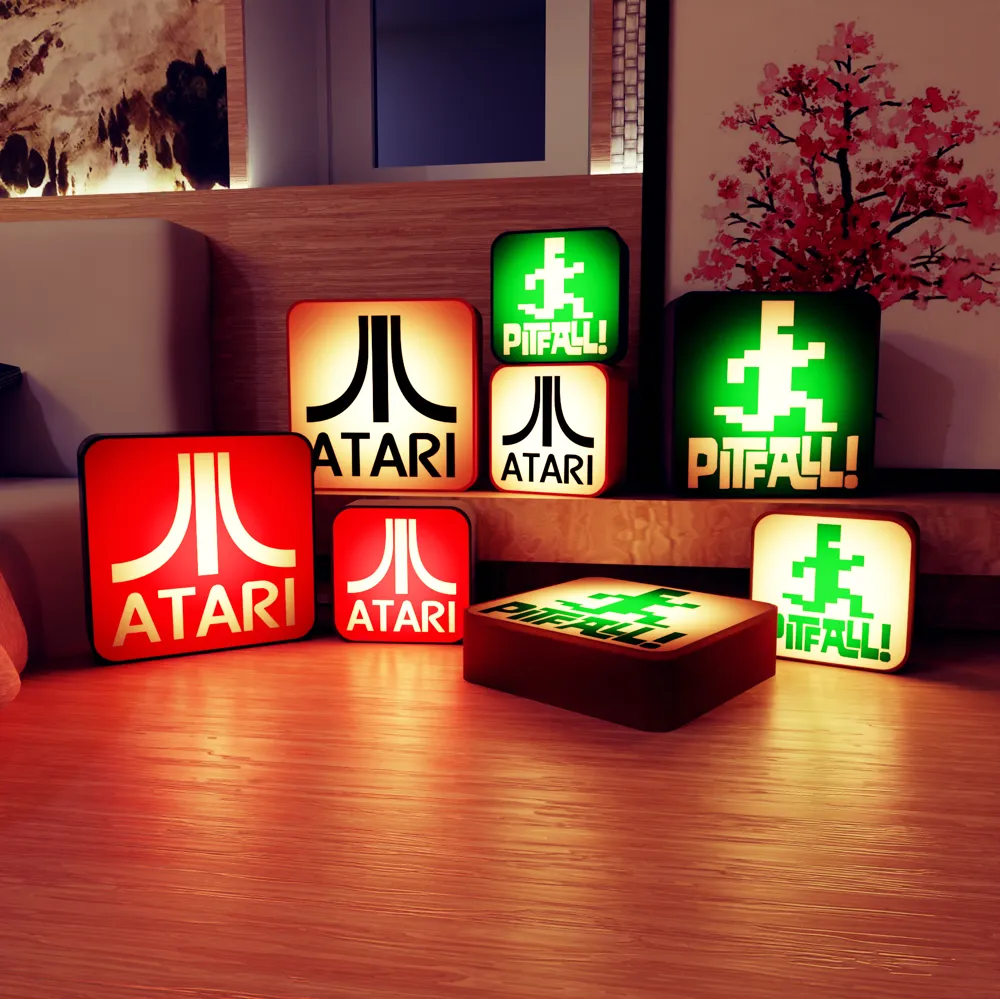 Atari Lightbox - use with Bambu LED kit by CosmicNimbus - MakerWorld