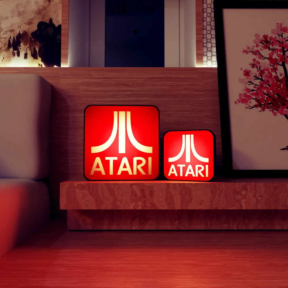 Atari Lightbox - use with Bambu LED kit by CosmicNimbus - MakerWorld