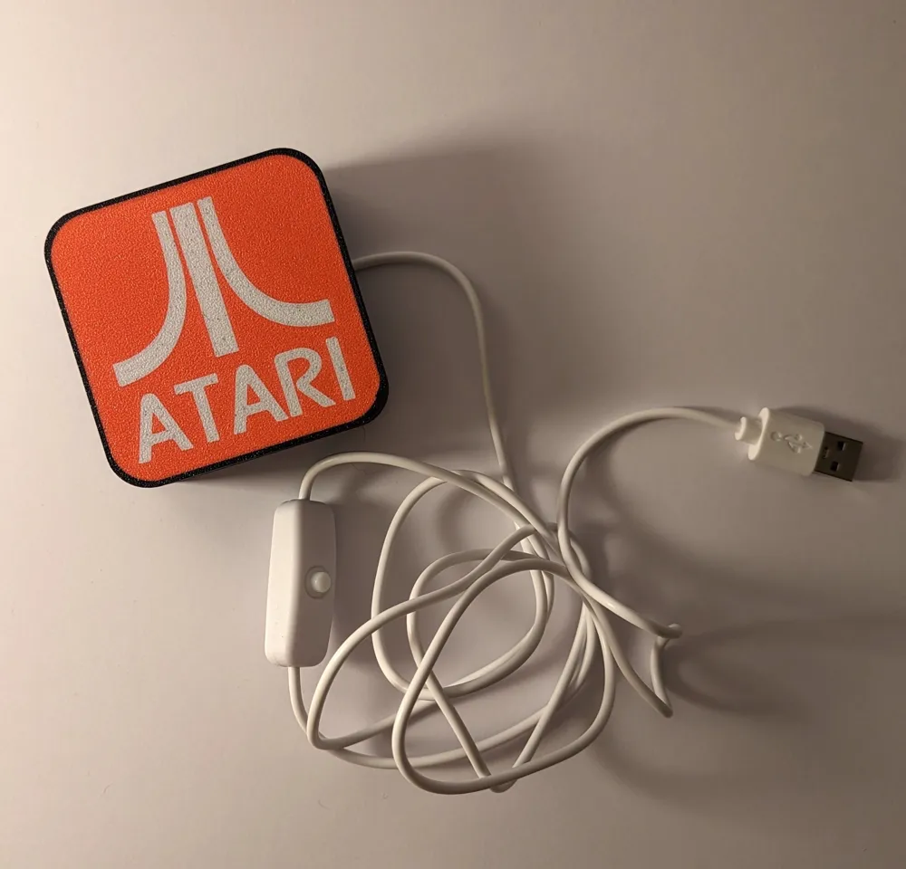 Atari Lightbox - use with Bambu LED kit by CosmicNimbus - MakerWorld