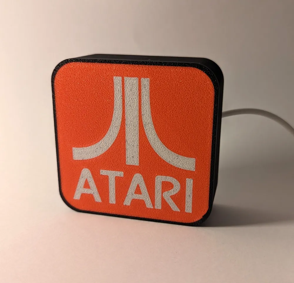 Atari Lightbox - use with Bambu LED kit by CosmicNimbus - MakerWorld