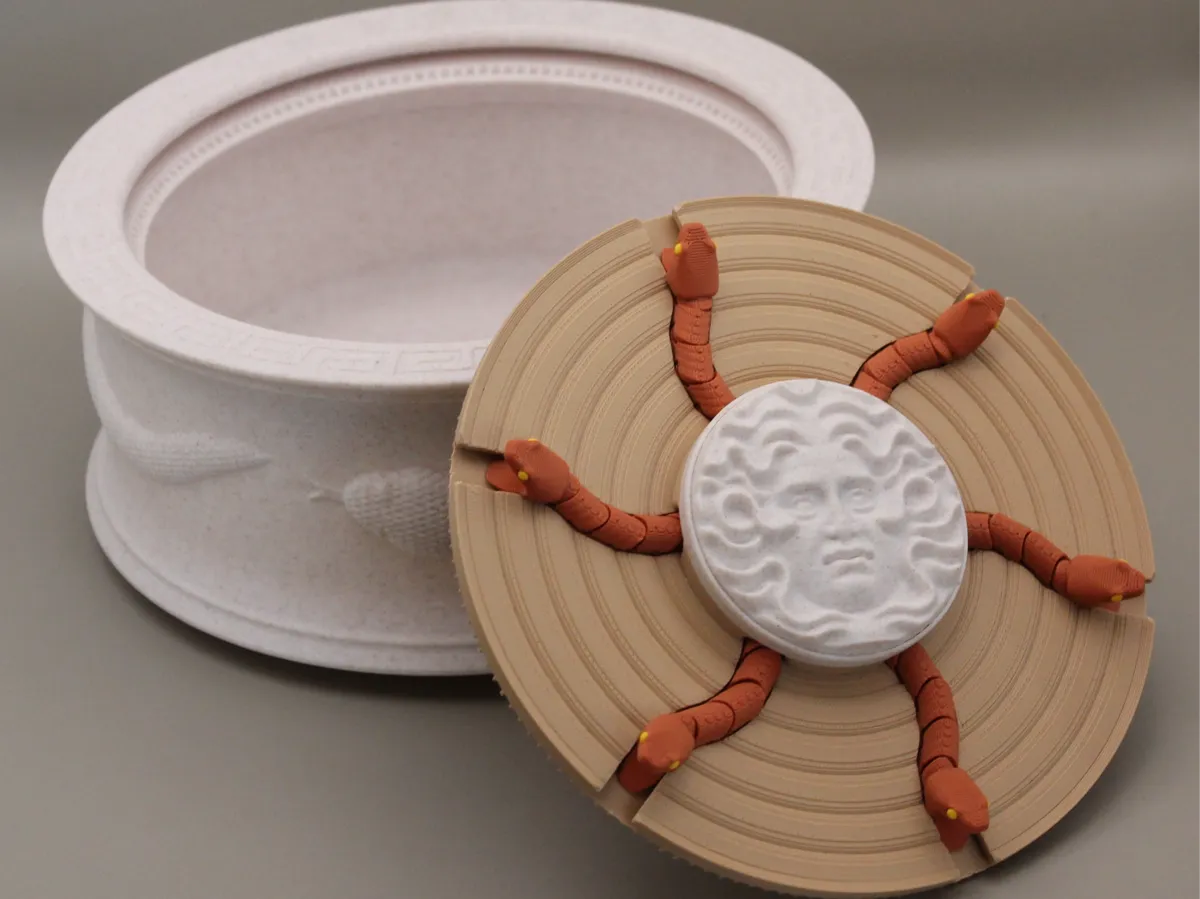 Medusa-Box – Kostenloses 3D-Druckmodell – MakerWorld