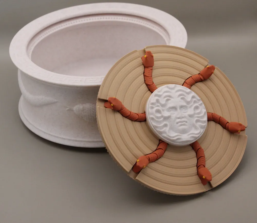 Medusa-Box – Kostenloses 3D-Druckmodell – MakerWorld