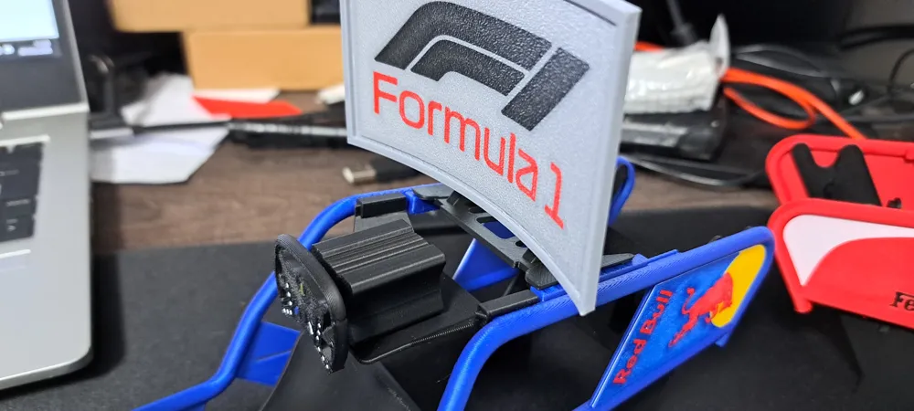 F1 Sim Racing cockpit by Simone MakerWorld: Download Free 3D Models