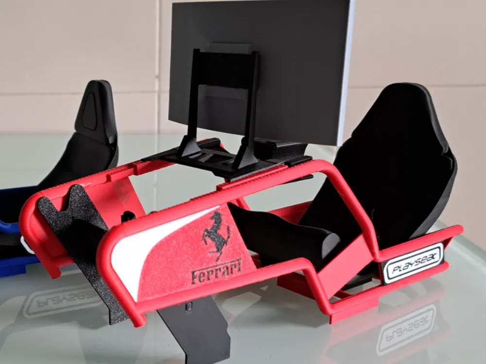 F1 Sim Racing cockpit by Simone MakerWorld: Download Free 3D Models