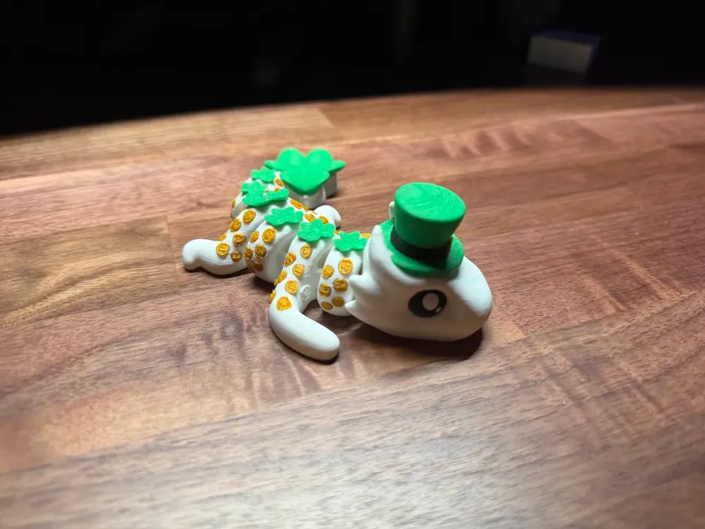 Baby Articulated St. Patrick Dragon - By Vixvvo3D by Vixvvo3D ...
