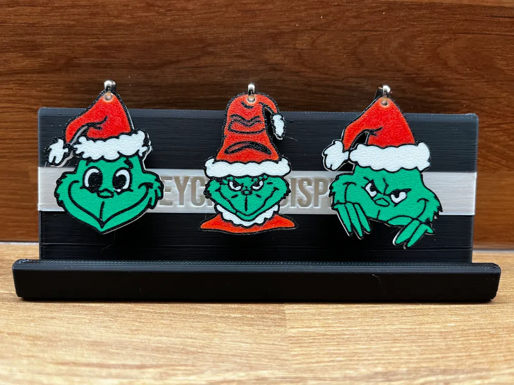 Grinch Keychain by Fabrik Felicis - MakerWorld